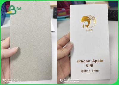 Cina Il bianco del bordo 1.5mm dell'incartonamento del cartone di Iphone ha laminato Grey Board in vendita