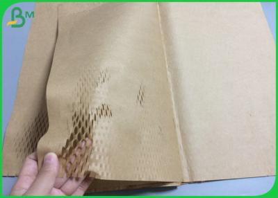 Cina carta da imballaggio di allungamento del favo di 80gsm 90gsm Brown per l'imballaggio preciso in vendita