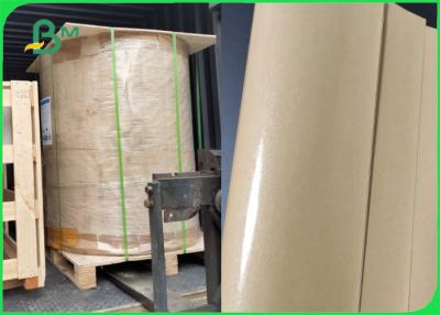 China 60gsm 80gsm PE Coated Kraft Brown 780mm Bread Packaging Bags Paper for sale