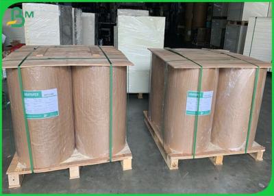 중국 노말 패키지를 위한 A0 A1 120gsm 150gsm 표백하지 않은 갈색인 크라프트지 페이퍼 롤 판매용