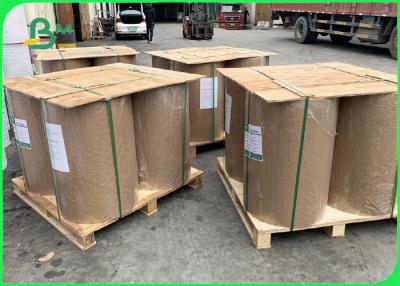 중국 강한 크라프트 섬유 처녀 브라운 크라프트 지 푸드 접촉 90gsm Ｘ 1000 밀리미터 묶음 판매용