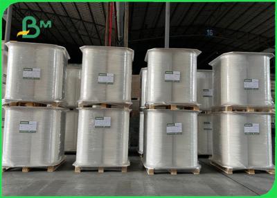 China 28g/m2 White Straw Wrapping Paper 26mm 29mm Food Grade Biodegradable for sale
