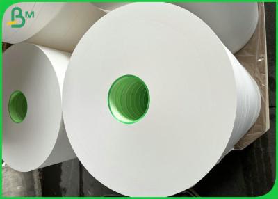 China White Straw Wrapping Paper 24g 28g 38mm / 53mm Wood Pulp Material for sale