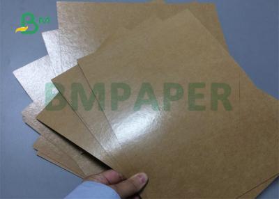 중국 점심 푸드 박스를 위한 74 Ｘ 65.5 센티미터 한 개의 PE 코팅된 크라프트 지 300gsm 350gsm 판매용