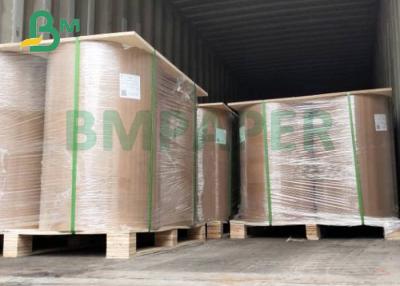 중국 우수한 프린팅 일 측면은 갈색인 크라프트 지 40gsm 식품 샤쉐에 글레이즈를 발랐습니다 판매용