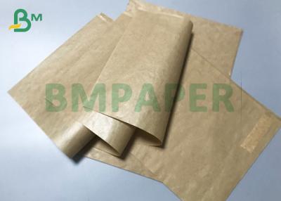 China Gloss Single Side 35gsm 40gsm MG Brown Kraft Paper Rolls for bread packaging for sale