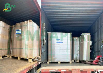 중국 옷 브랜드를 위한 787 밀리미터 폭 인쇄할 수 있는 320gsm 씨크 브라운 크라프트지 판지 판매용