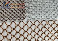 China Antique Brass Coil Drapery Mesh for sale