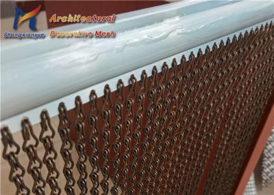 China Stadiumketen Postgordijnen 24mm 1.6mm Chainmail het Vliegscherm Te koop