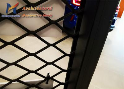 Cina Tabellone ampliato decorativo nero laccato di Mesh Bmw Car Shop Partitions del metallo in vendita