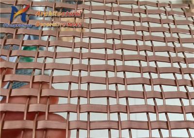 中国 アーク フレームの装飾的な建築編まれた金網の電気分解のポーランド語はひだが付いた 販売のため