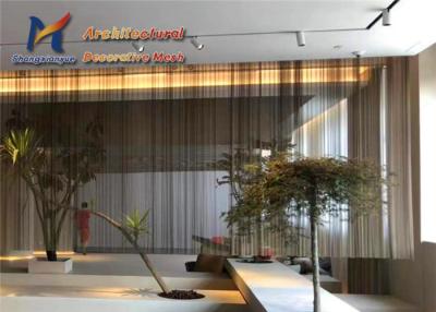 Cina divisori decorativi di Mesh Foshan Funiture Exhibition Hall dei drappi della bobina della divisione di 0.8mm in vendita