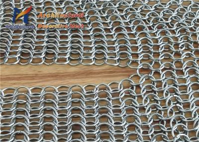 Cina Cavo decorativo Mesh Panels delle tende del divisorio degli ss 316 Chainmail in vendita