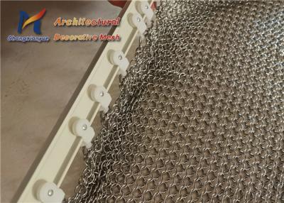 Cina Cavo decorativo Mesh Dividers Chainmail della tenda degli ss 304 del caffè di operazione industriale del tè in vendita
