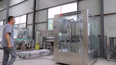 China Accurate Vacuum Liquid Filler , Vodka Small Liquid Filling Machine for sale