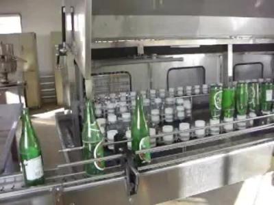 China Low cost semi automatic manual round square glass bottle filling washing capping machine for sale