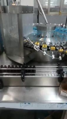China Fully Automatic Flip Washing Bottle Negative Pressure Filling and Sealing Machine for sale