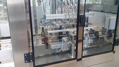 China Small Liquid Bottling Production Line For Piston Filling 50ml 1000ml for sale