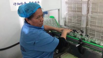 China 1550*1430*1900mm Industrial Glass Bottle Washer , 1.5kw Washing Filling Capping Machine for sale