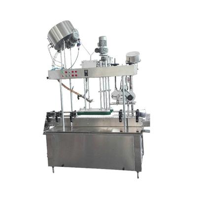 China 6000p/h Glass Bottle Cap Sealer , 0.75kw Metal Cap Sealing Machine for sale