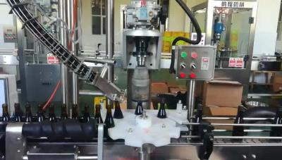 China bottle cap closing machine capping wine machine to close glass bottles with aluminum cap for sale