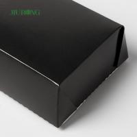 China Custom Corrugated Paper Board Hamburger Box Biodegradable Food Packaging 100-500ml for sale