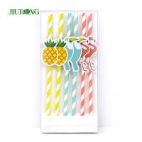 China Biodegradable Paper Straw 60mm Length Custom Logo Compostable Drinking Straw for sale
