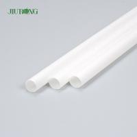 China PLA Biodegradable Paper Straw 6x200 mm Eco Friendly Drinking Straw Custom Logo for sale
