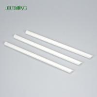 China PLA Biodegradable Paper Straw 6x200 mm Eco Friendly Drinking Straw Custom Logo for sale