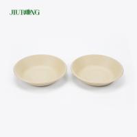 China Biodegradable Sugarcane Bagasse Plate 6 to 10 Inch Eco Friendly Food Grade Disposable for sale