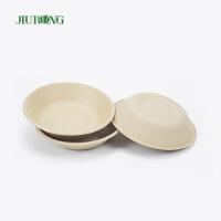 China Biodegradable Sugarcane Bagasse Plate 6 to 10 Inch Eco Friendly Food Grade Disposable for sale