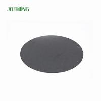China 340mm Disposable Cake Board Drum Food Grade Eco Friendly Silver Grey for sale