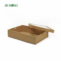 China UV Coated Eco Friendly Takeaway Kraft Paper Box 1200ml Biodegradable Snack Container for sale
