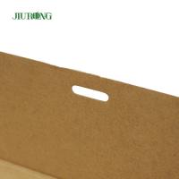 China UV Coated Eco Friendly Takeaway Kraft Paper Box 1200ml Biodegradable Snack Container for sale