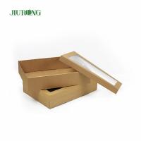 China Biodegradable Eco Friendly Takeaway Paper Lunch Box 500ml to 2100ml Food Grade for sale