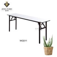 China PVC Surface Rectangular Hotel Banquet Table 120*45*75CM for sale