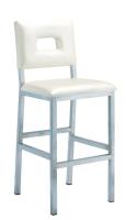 China Easy Clean PU Surface Bar Stools With Backs With Backs 9.5kg for sale