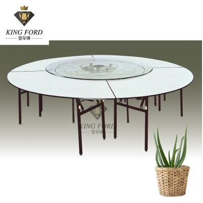 Китай верхняя часть 21mm курсировать доску обедая DIA 240*75CM таблицы банкета гостиницы продается