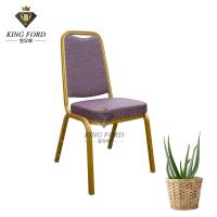 China ISO Restaurant Stackable Banquet Chairs 3-Layer Environmentally Paint for sale