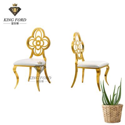 Cina Sedia 490*540*1030mm di acciaio inossidabile di nozze del salone 1.0mm in vendita