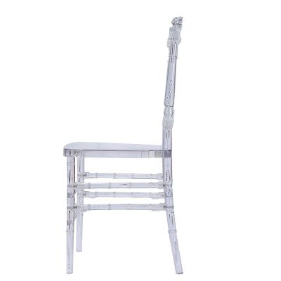 Cina Recyclable PC Resin Acrylic Outdoor Chiavari Chair Easy To Carry in vendita
