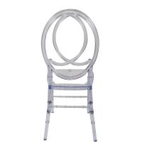 China Stackable Transparent Plastic Polycarbonate Resin Chair For Wedding for sale