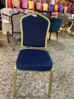 China Function Hall Stackable Banquet Chair Iron Matel Moulded Foam for sale