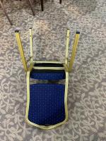 China Function Hall Stackable Banquet Chair Iron Matel Moulded Foam for sale