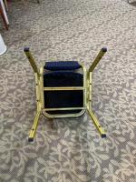 China Function Hall Stackable Banquet Chair Iron Matel Moulded Foam for sale