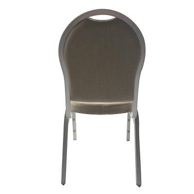 Cina Modern Style Stackable Garden Conference Furniture Metal Legs Banquet Chair in vendita