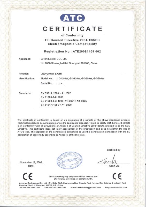 CE - GH Industrial Co., Ltd.
