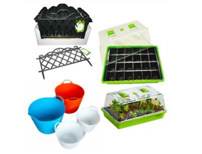 Cina Plastic Garden Seedling Plant Propagator Mini Greenhouse with Lids and Seed Nursery Tray in vendita