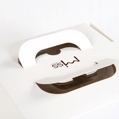 Cina Eleganti scatole regalo di Natale personalizzabili in cartone con struttura di cartone grigio di design semplice in vendita