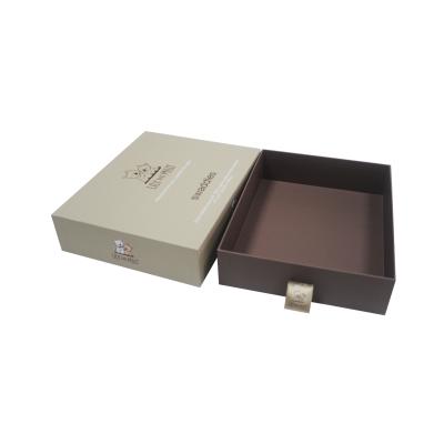 Cina Lo stoccaggio che fa scorrere il cassetto della carta del cartone inscatola l'imballaggio della scatola del cassetto del regalo dei gioielli in vendita